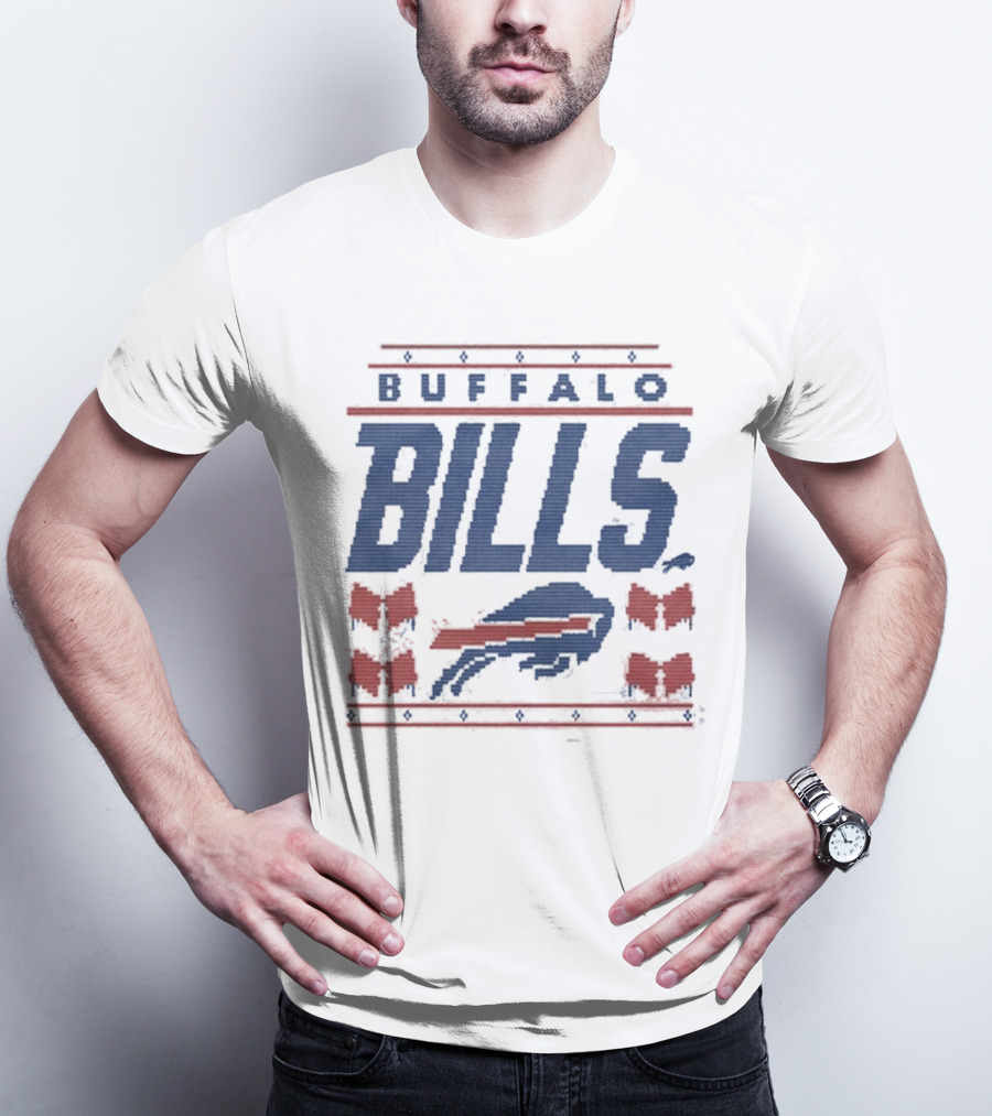 Buffalo Bills Holiday Ugly Christmas T-Shirt