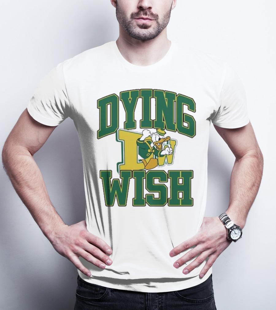Dying Wish Donald Duck Sports Style T-Shirt