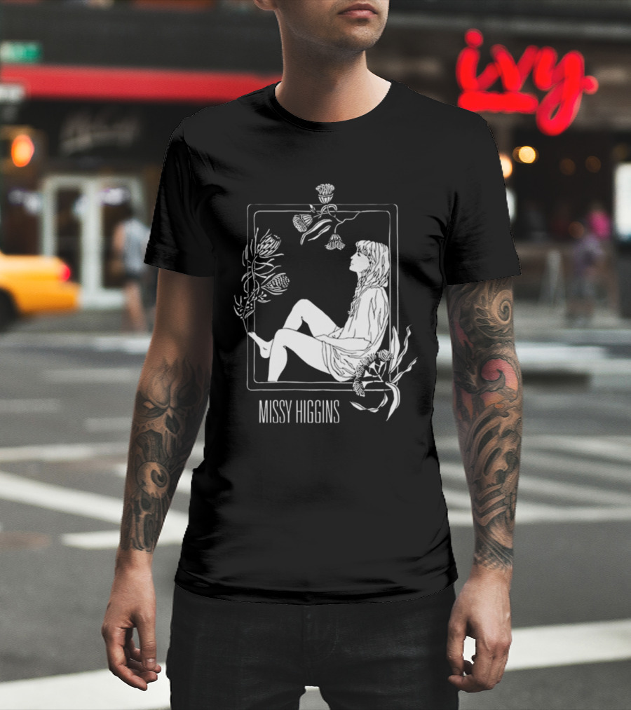 Missy Higgins Encore Melbourne Botanical Frame T-Shirt