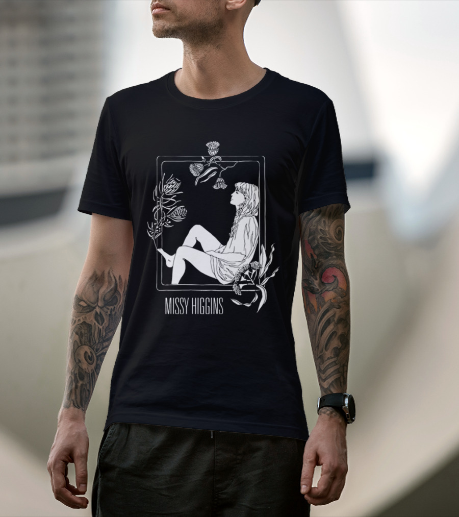 Missy Higgins Encore Melbourne Botanical Frame T-Shirt