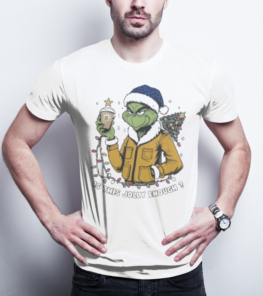 San José State Spartans Grinch Christmas Is This Jolly Enough? T-Shirt