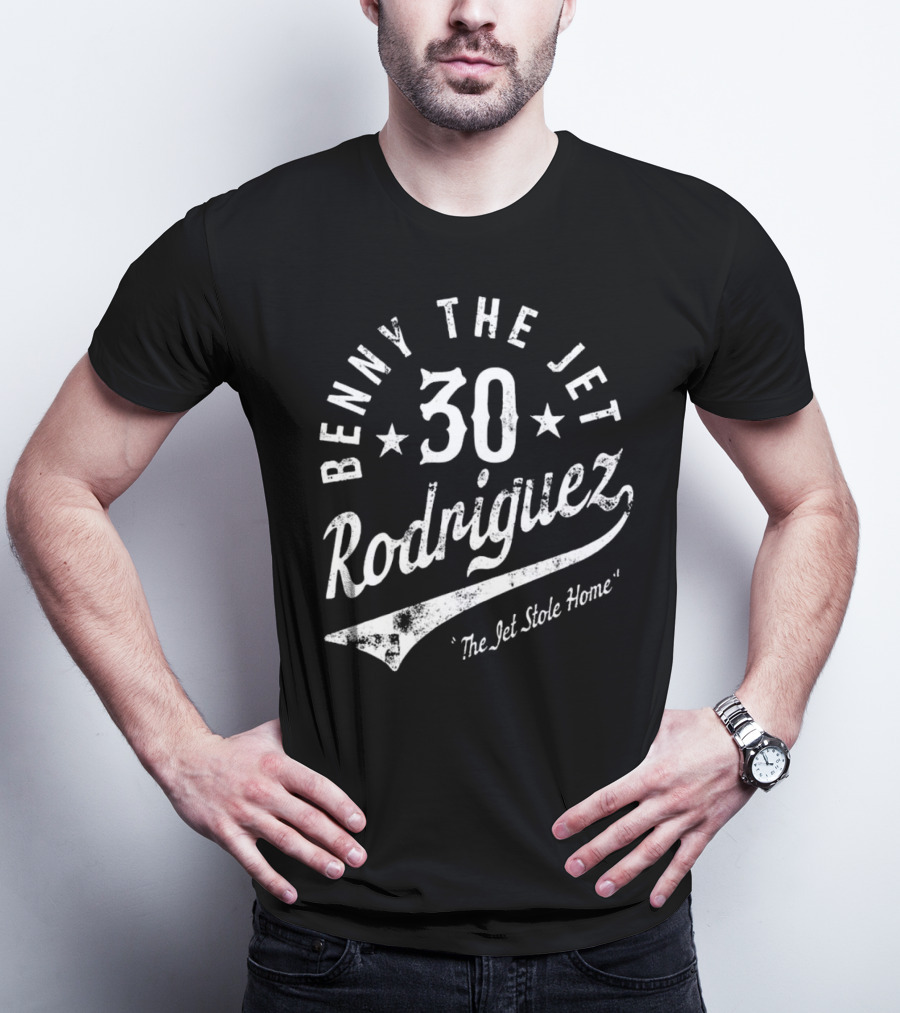 Benny The Jet Rodriguez 30 The Jet Stole Home T-Shirt