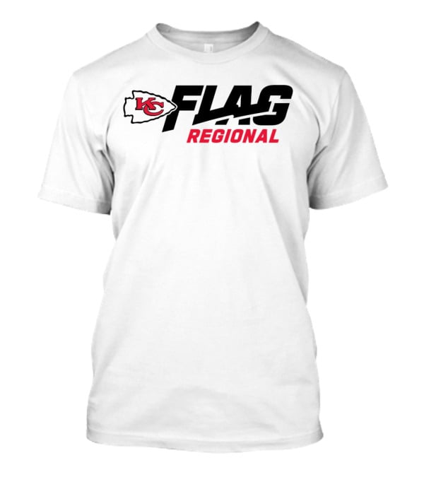 Kansas City Chiefs Flag Regional NFL 2025 Tournaments T-Shirt