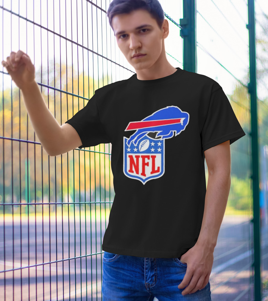 Buffalo Bills NFL Football Fusion Mark T-Shirt