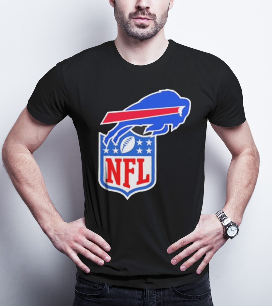 Buffalo Bills NFL Football Fusion Mark T-Shirt