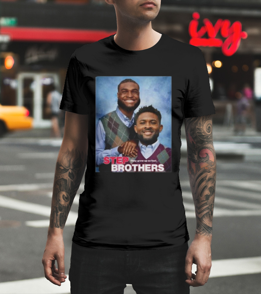 Danielle Hunter And Will Anderson Jr. Step Brothers They Grow Up So Fast T-Shirt