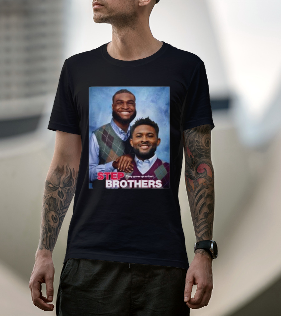 Danielle Hunter And Will Anderson Jr. Step Brothers They Grow Up So Fast T-Shirt