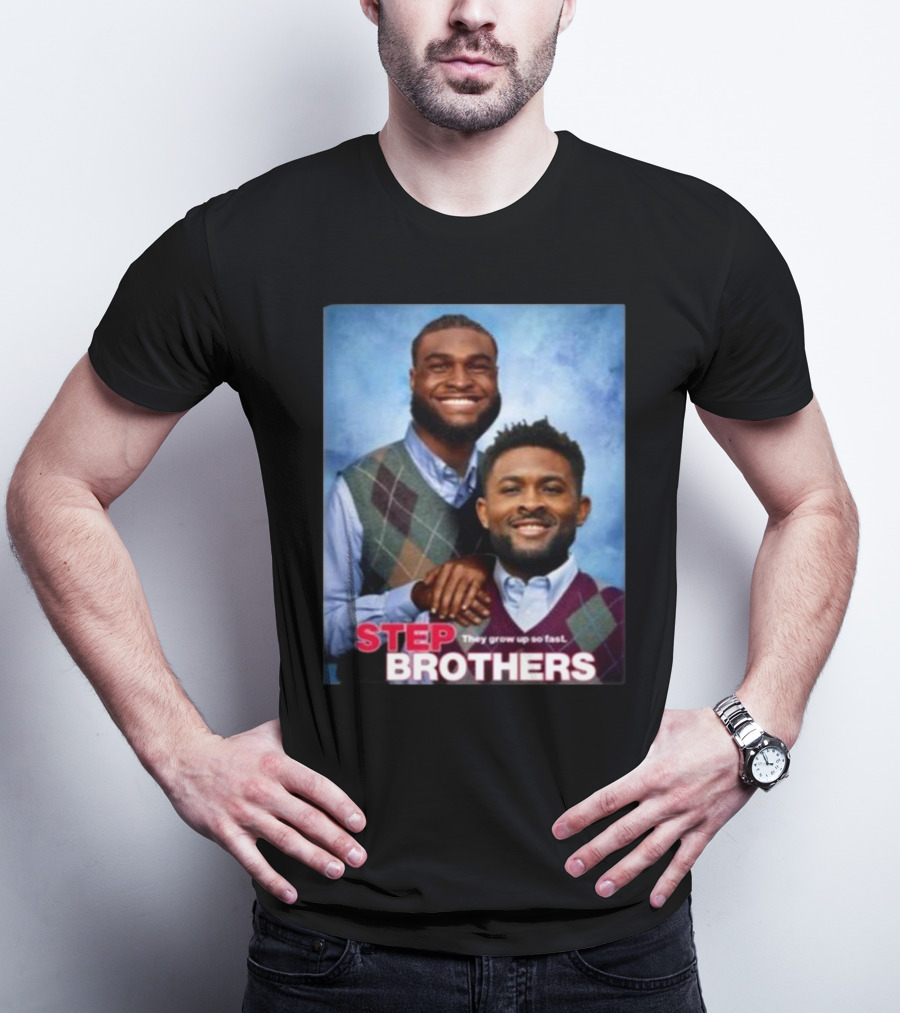 Danielle Hunter And Will Anderson Jr. Step Brothers They Grow Up So Fast T-Shirt