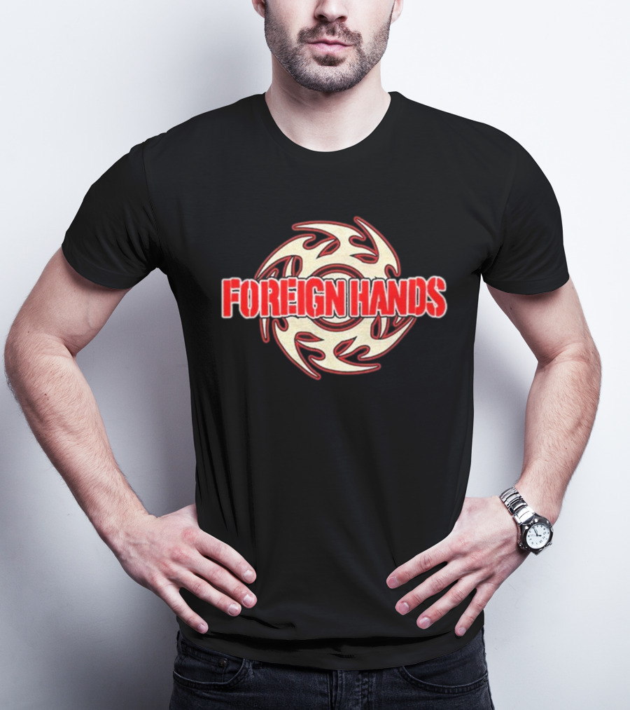 Foreign Hands Tribal Throwing Star T-Shirt