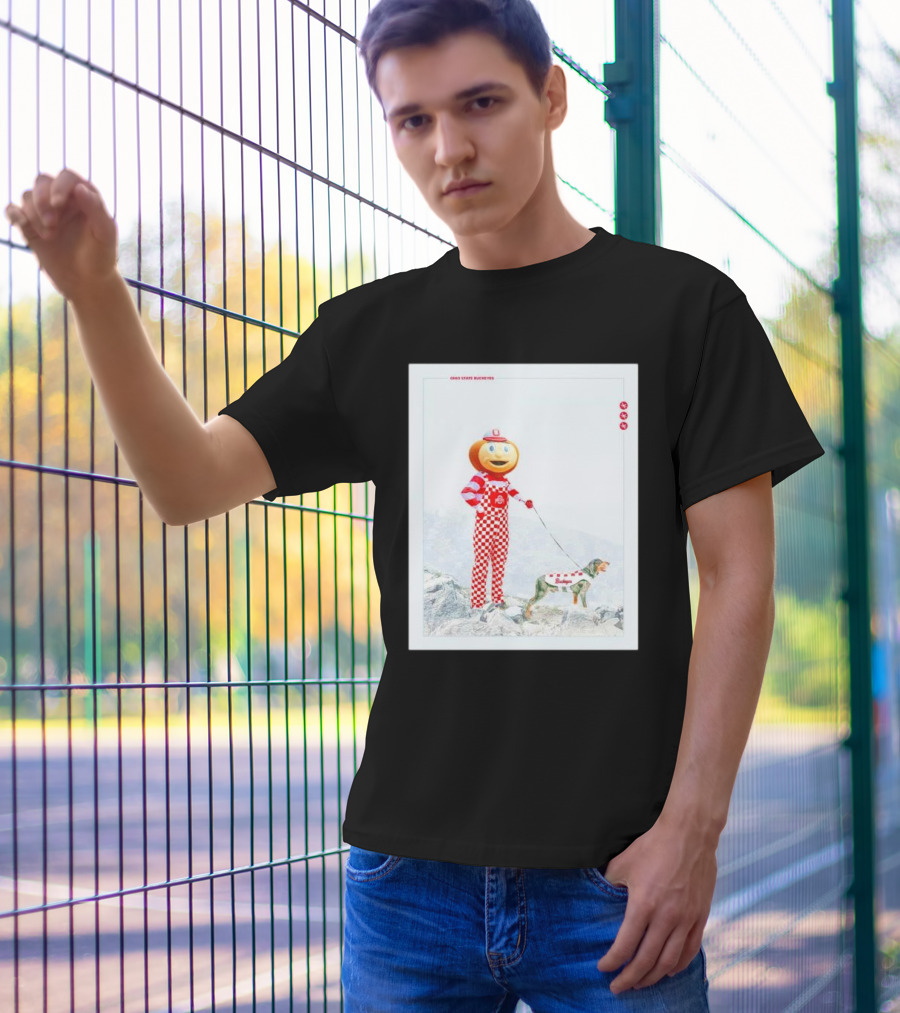 Ohio State Buckeyes Brutus Leads Smokey Over Tennessee Vols Victory T-Shirt