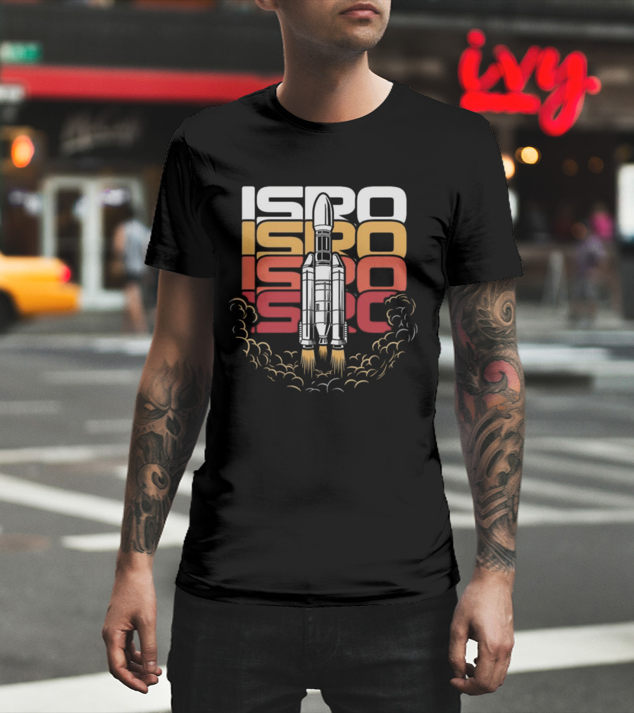 ISRO Rocket Launch Lift Off T-Shirt