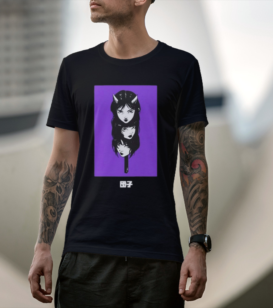 Oni Dango Nogiart Triple Face T-Shirt