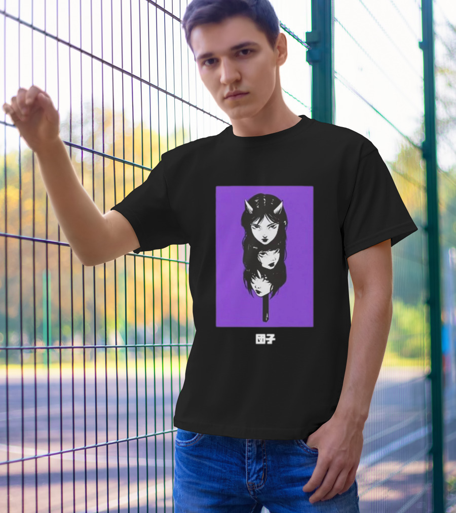 Oni Dango Nogiart Triple Face T-Shirt