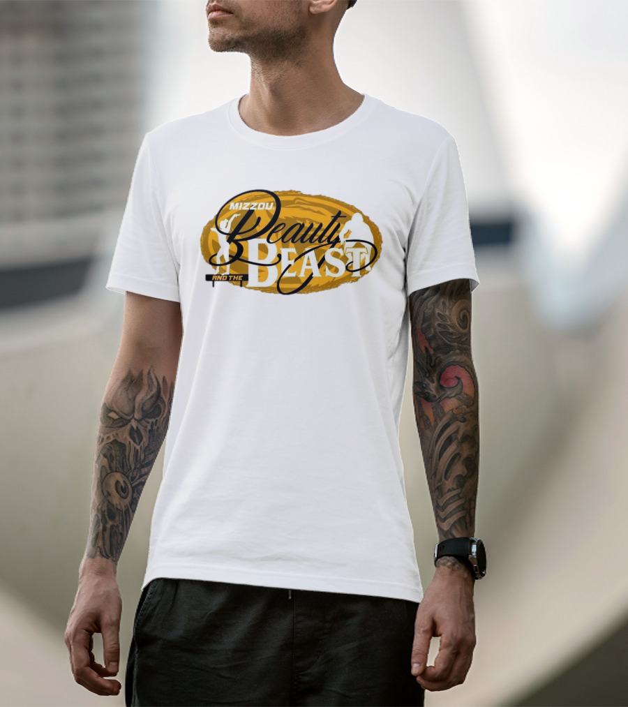 Mizzou Tigers Beauty And The Beast T-Shirt