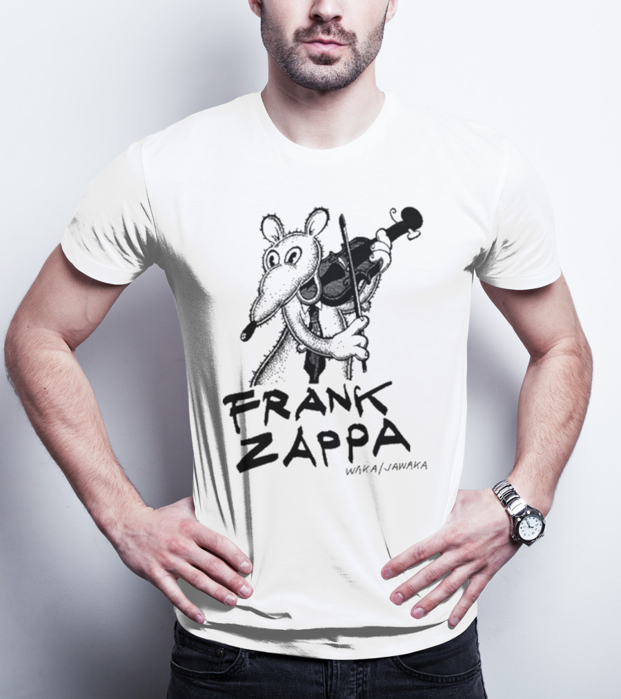 Frank Zappa Waka Jawaka Rat Violin T-Shirt