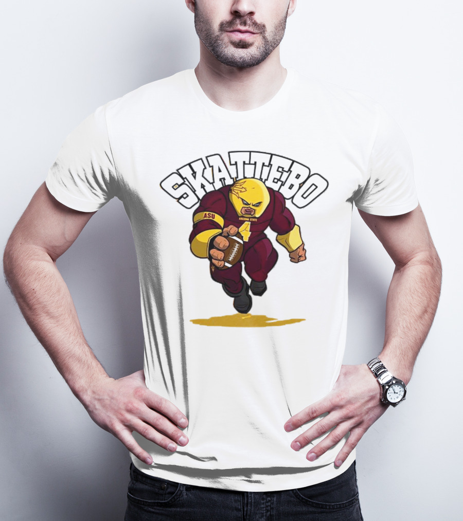 Skattebo ASU Arizona State Football Juggernaut T-Shirt