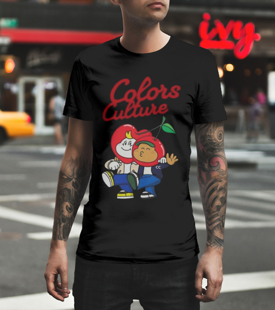 Colors Culture Chubby Woody Cherry Heads T-Shirt