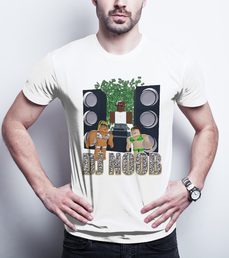 DJ Noob Roblox Dance Party Experience T-Shirt