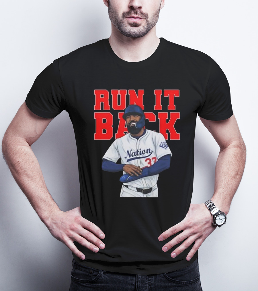 Teoscar Hernández Run It Back Nation 37 Los Angeles Baseball Collection T-Shirt