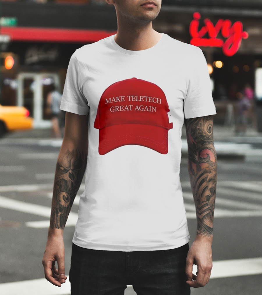MAKE TELETECH GREAT AGAIN TELETECH-MANCHESTER 2025 RED CAP T-Shirt