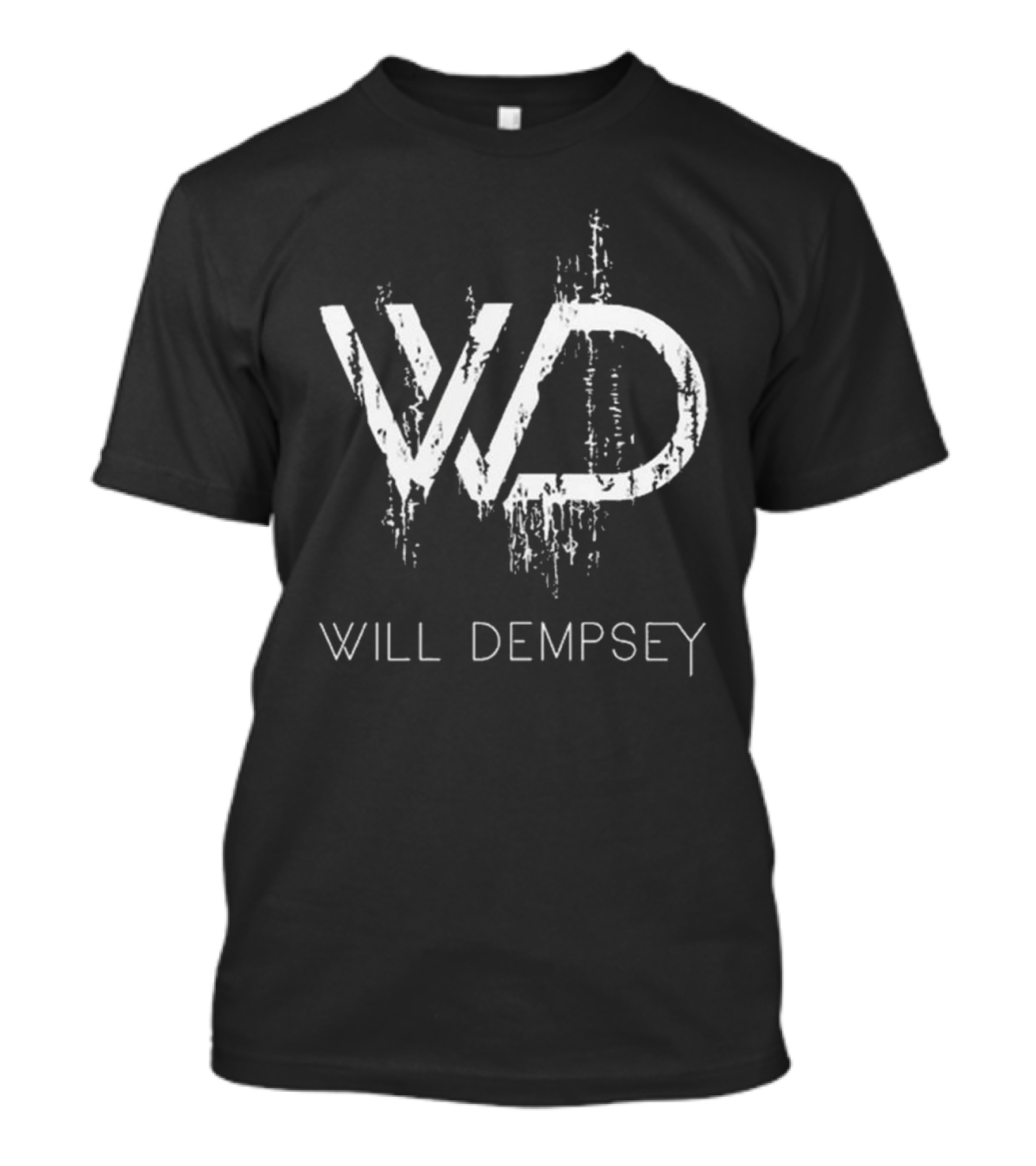 Will Dempsey WD Distressed Shorthand Emblem T-Shirt