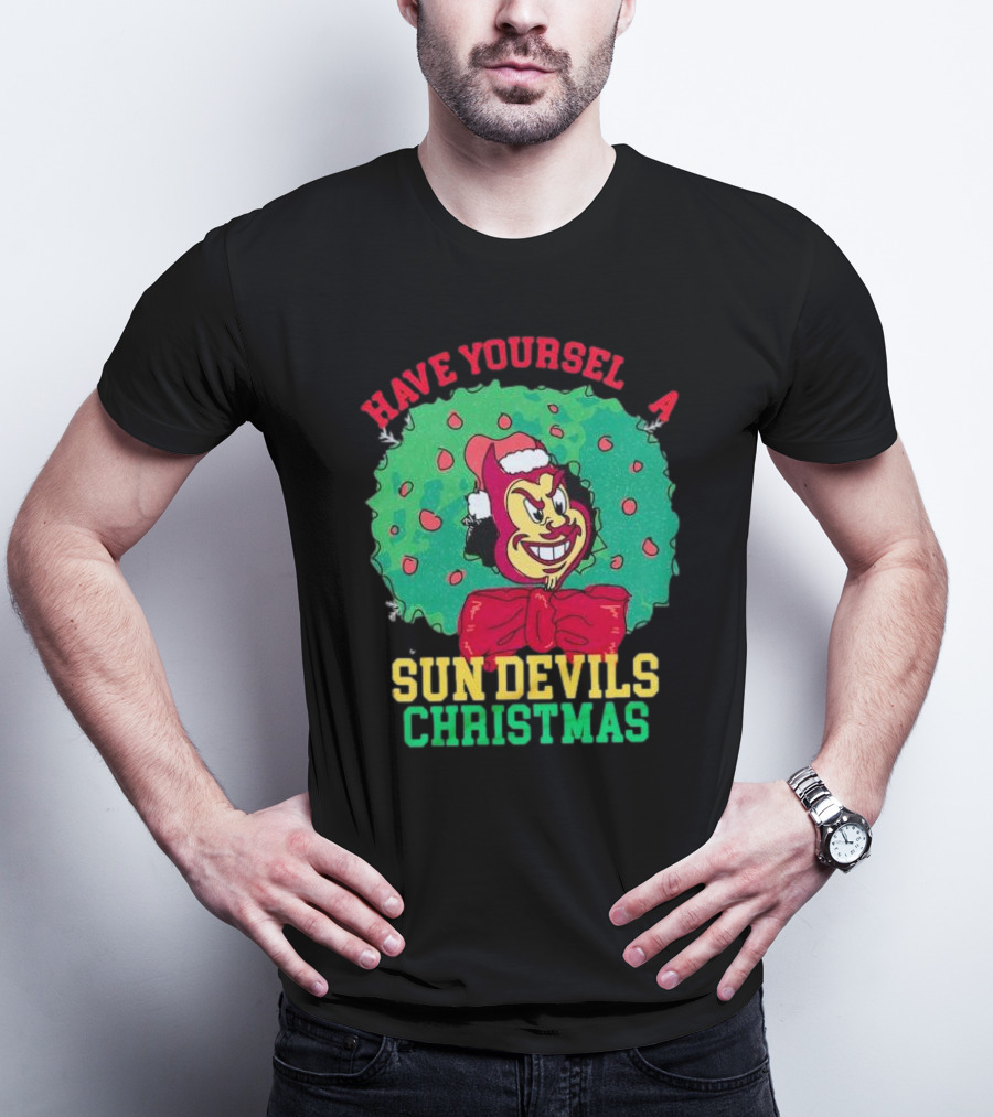 Have Yourself A Sun Devils Christmas T-Shirt