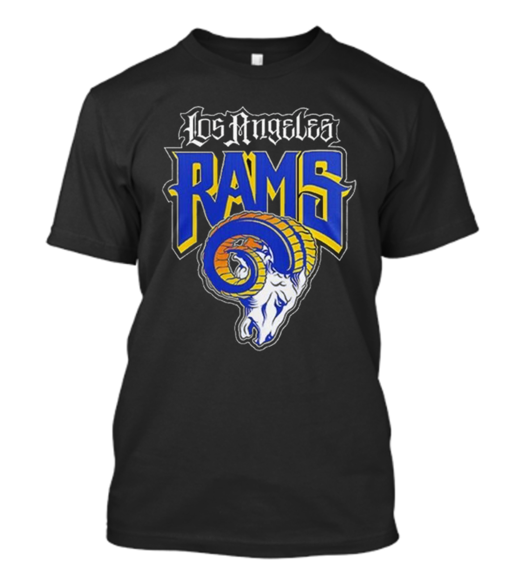 Los Angeles Rams Logo Ram Head Vamos Fans T-Shirt