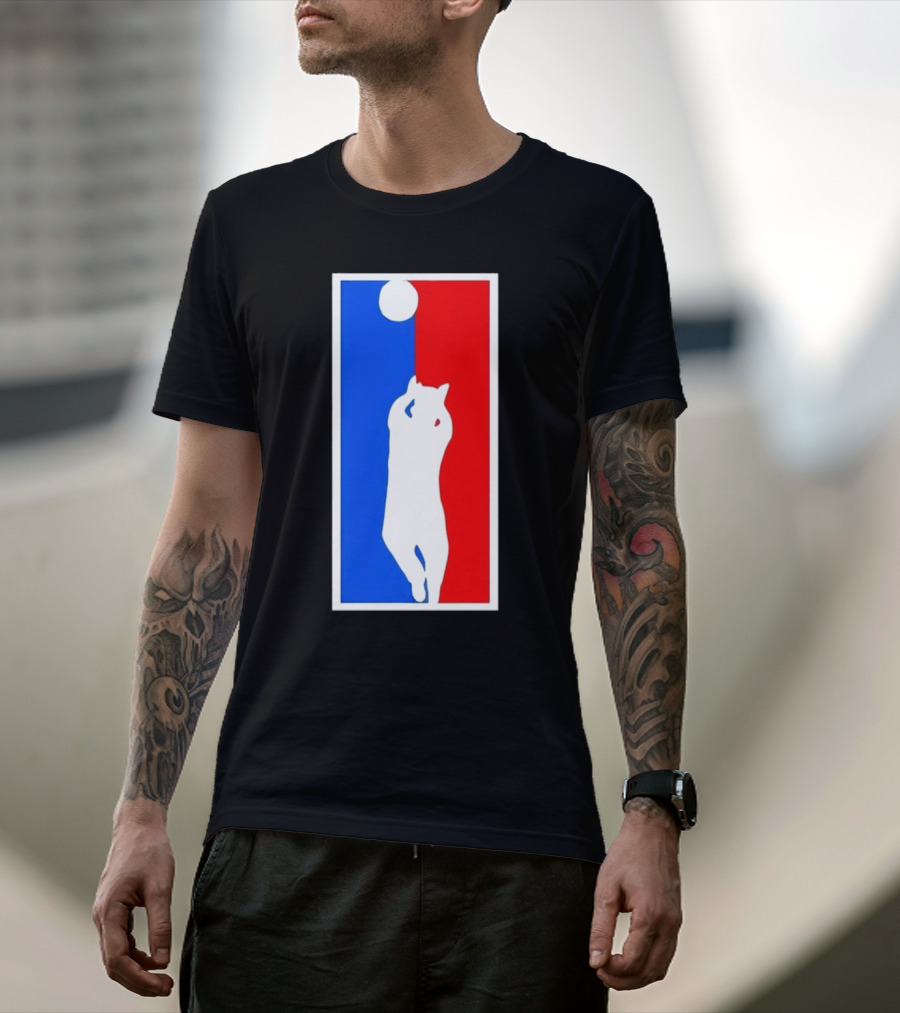 Brad Williams Cat Logo Basketball T-Shirt
