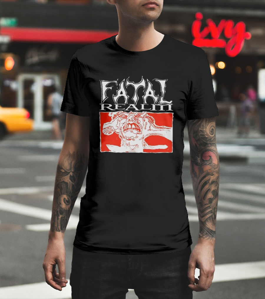 Fatal Realm Graphic Brutal Daze T-Shirt