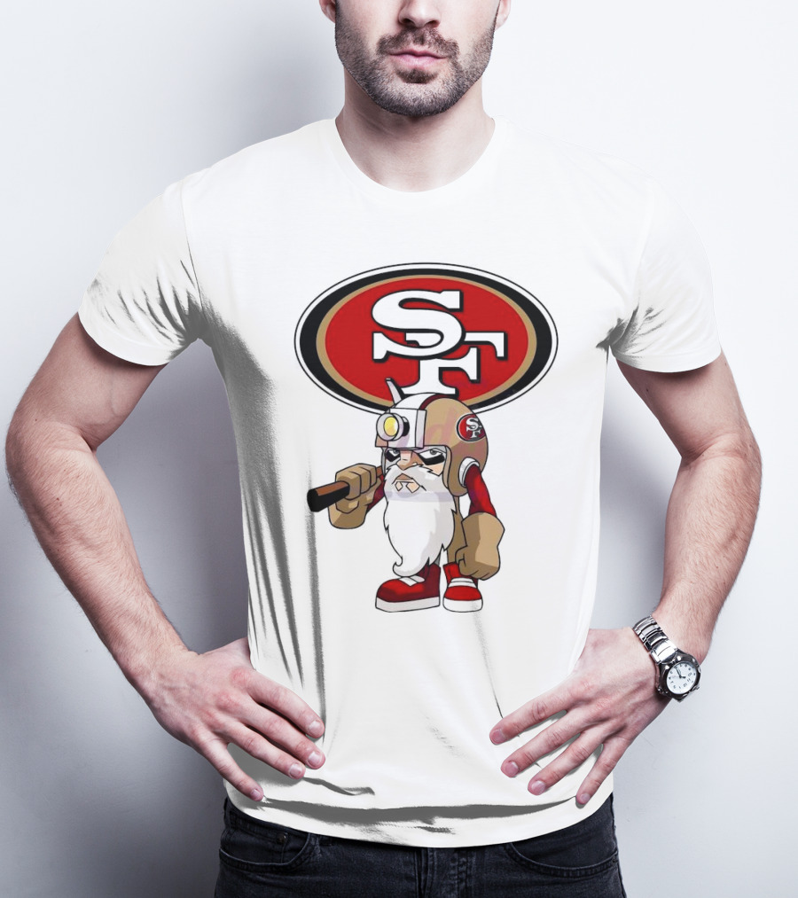 Rush Zone San Francisco 49ers NFL Cartoon Character 2025 SF T-Shirt