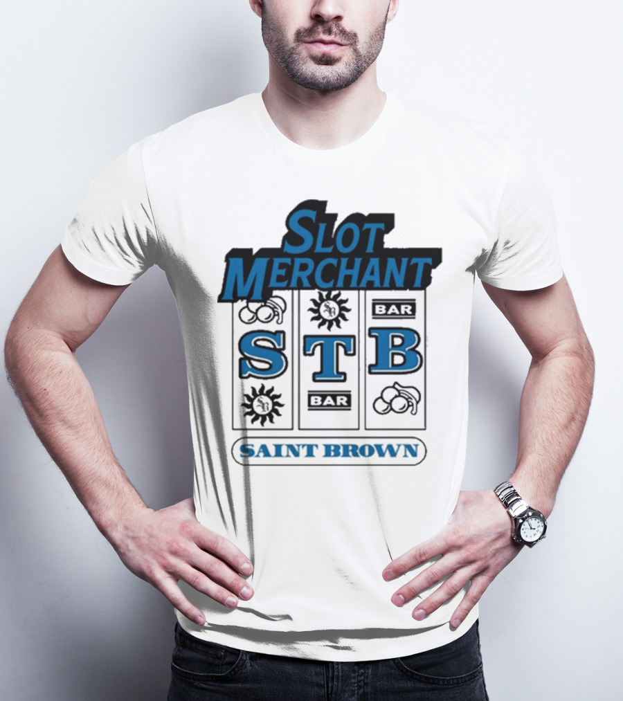 Slot Merchant STB Bar Saint Brown Amon-ra St Brown T-Shirt