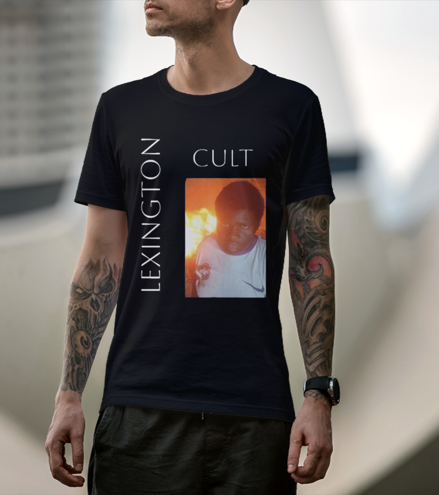 Lexington Jones Lexington Cult Soccer Fire Scene T-Shirt