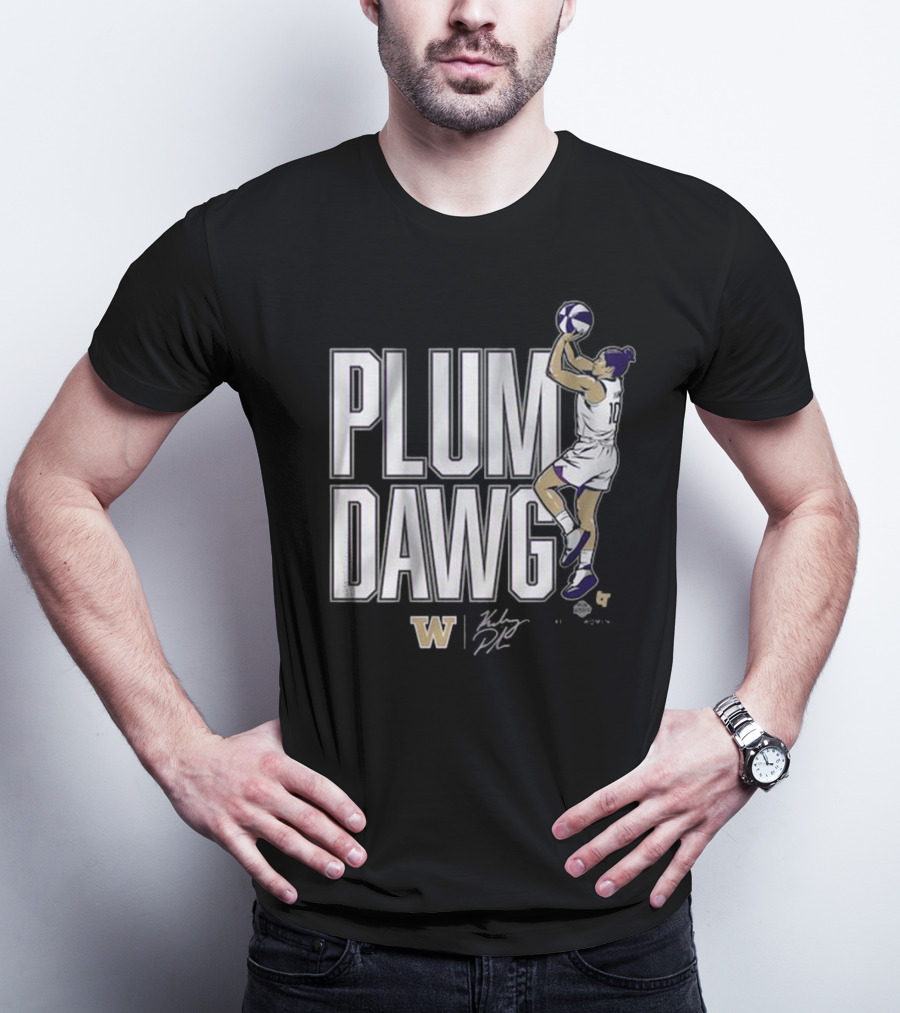 Kelsey Plum Dawg Washington Huskies Number 10 Basketball T-Shirt
