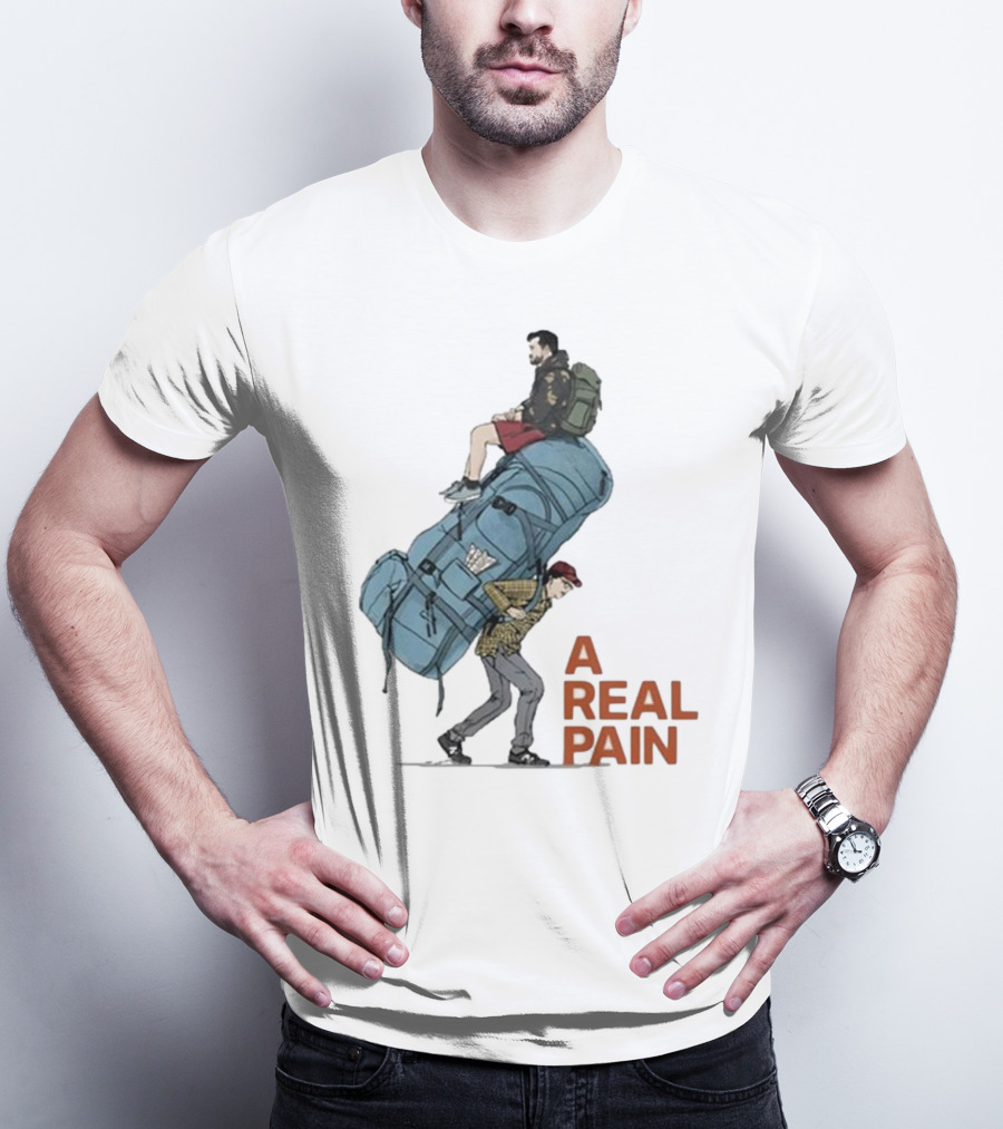 Team Picturehouse Searchlight Pictures A Real Pain Heavy Backpack T-Shirt