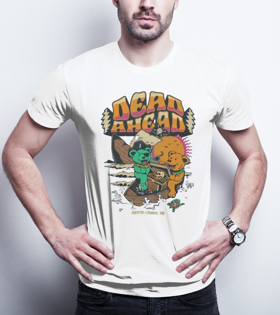 Dead Ahead Riviera Cancun Mexico January 9-13 2025 Bear T-Shirt