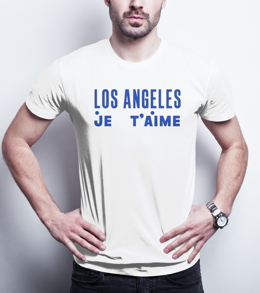 Clare V Los Angeles Je T’aime Love You T-Shirt