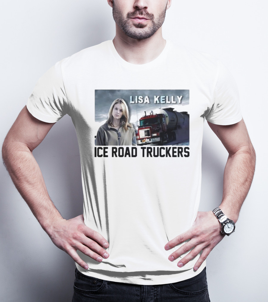Lisa Kelly Ice Road Truckers Red Truck Adventure T-Shirt