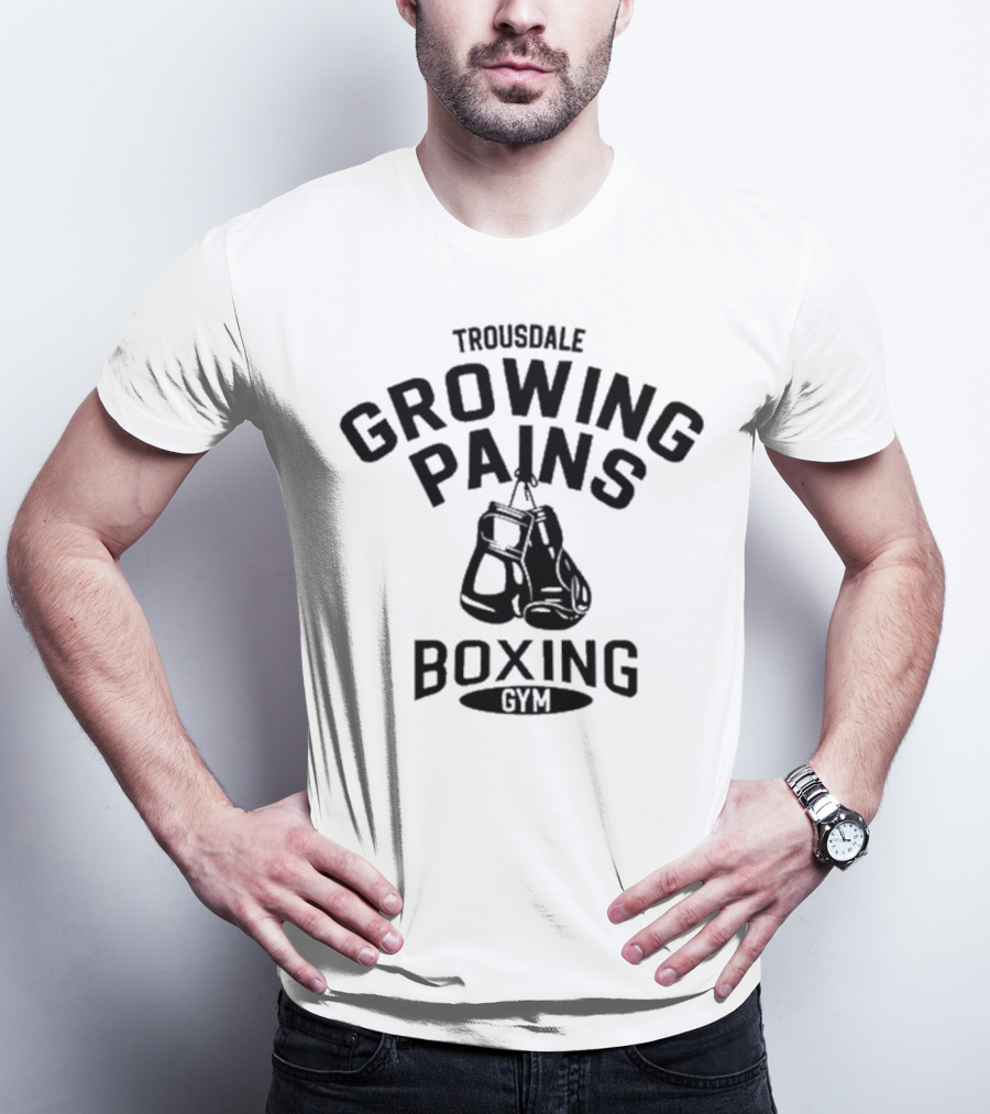 Trousdale Growing Pains Boxing Gym Hanging Gloves T-Shirt