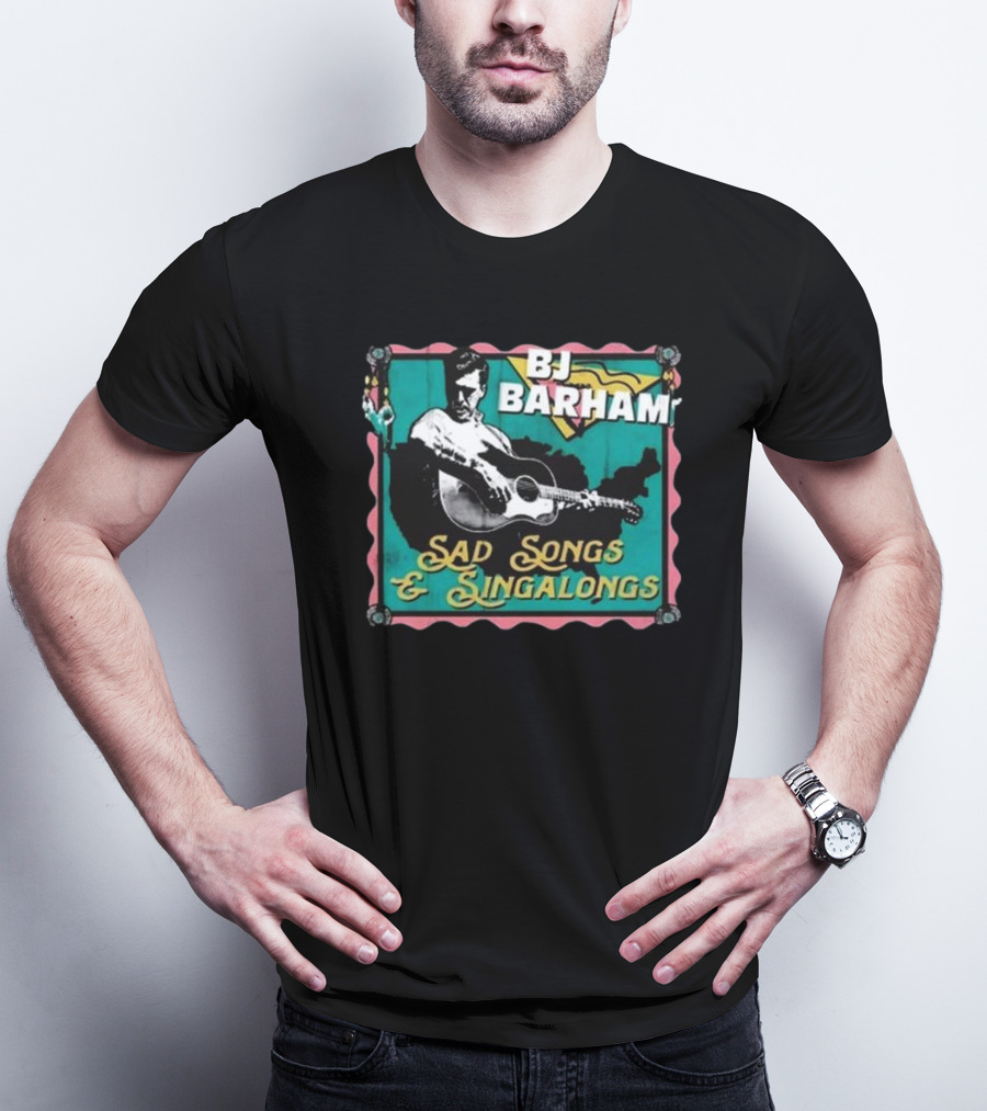 BJ Barham Sad Songs And Singalongs American Aquarium T-Shirt