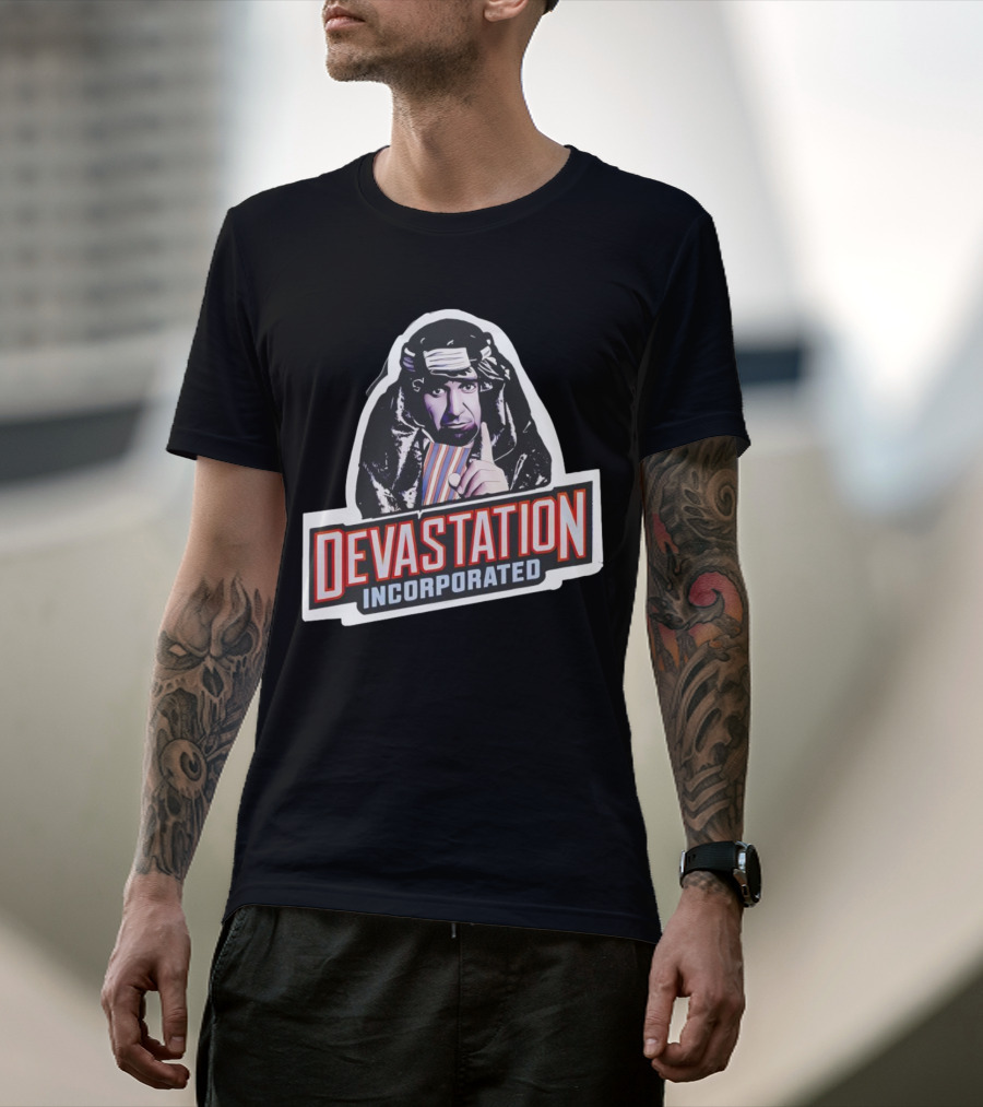 Devastation Incorporated Skandar Akbar Iconic Wrestling Legend T-Shirt