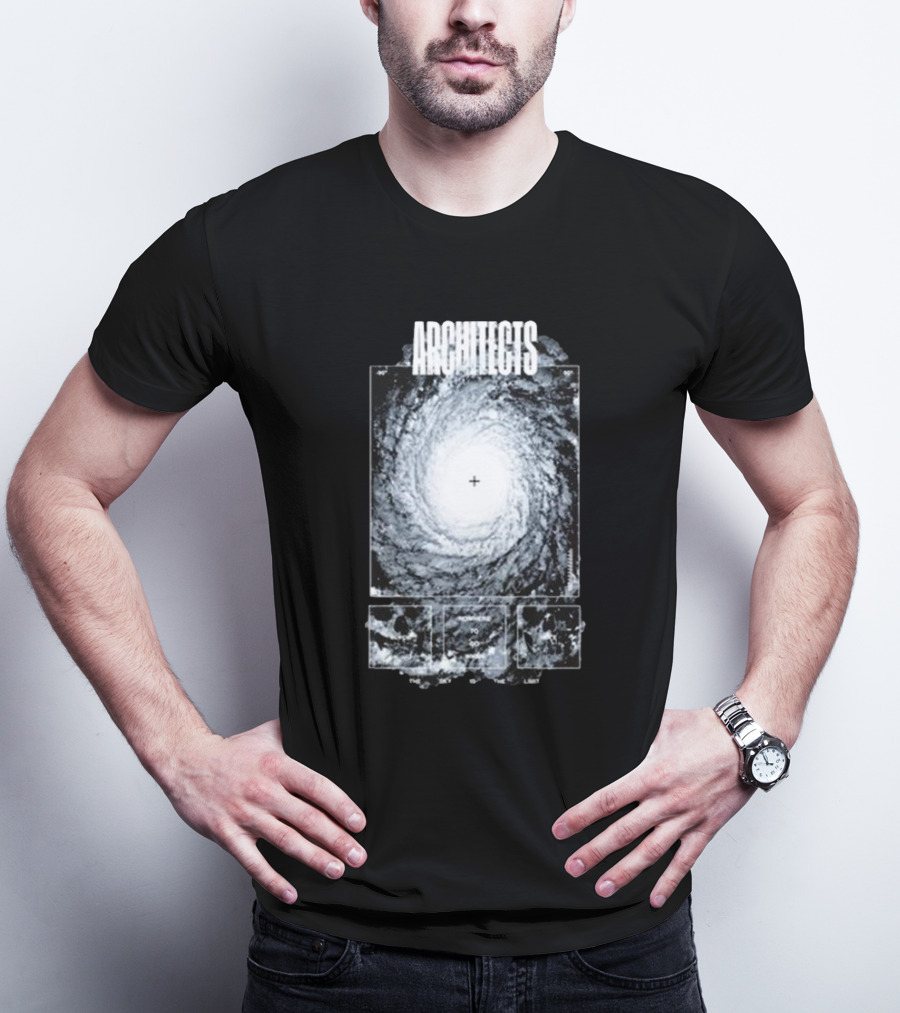 Architects Nowhere To Go Blackhole Spiral T-Shirt