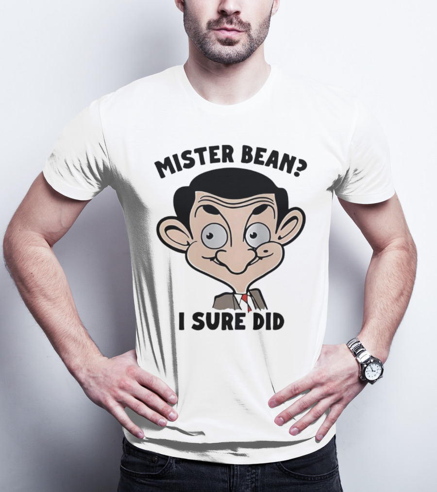 Mister Bean I Sure Did Face T-Shirt