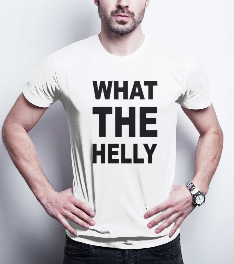 1 800 Wthelly Hotline Humor Statement Phone Graphic T-Shirt