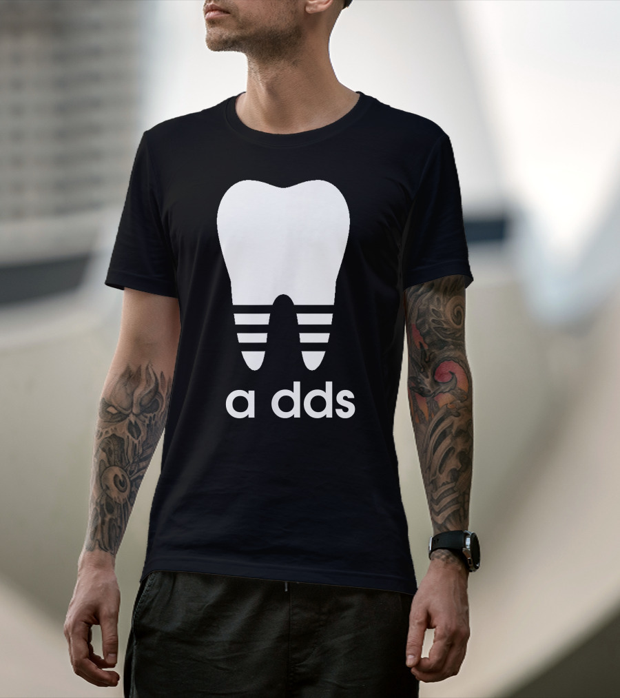 A DDS Funny Dentist Dental Student Humor Graduation Gift Tooth T-Shirt