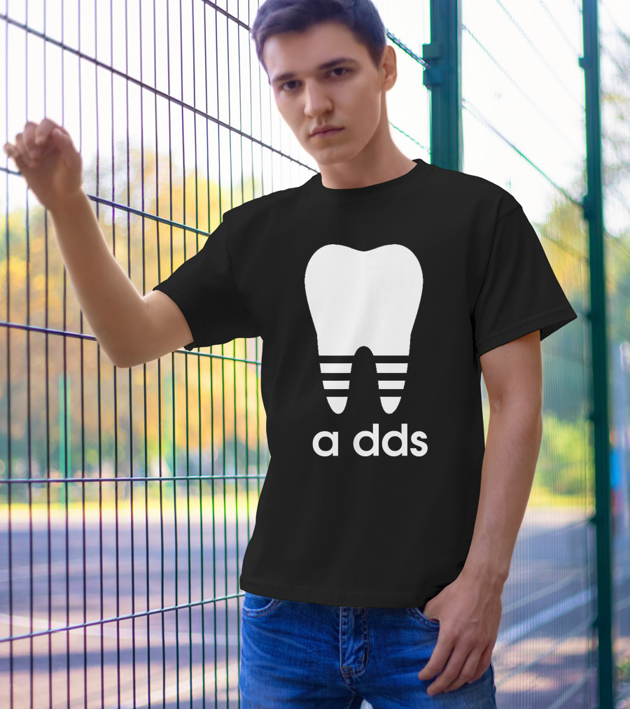 A DDS Funny Dentist Dental Student Humor Graduation Gift Tooth T-Shirt