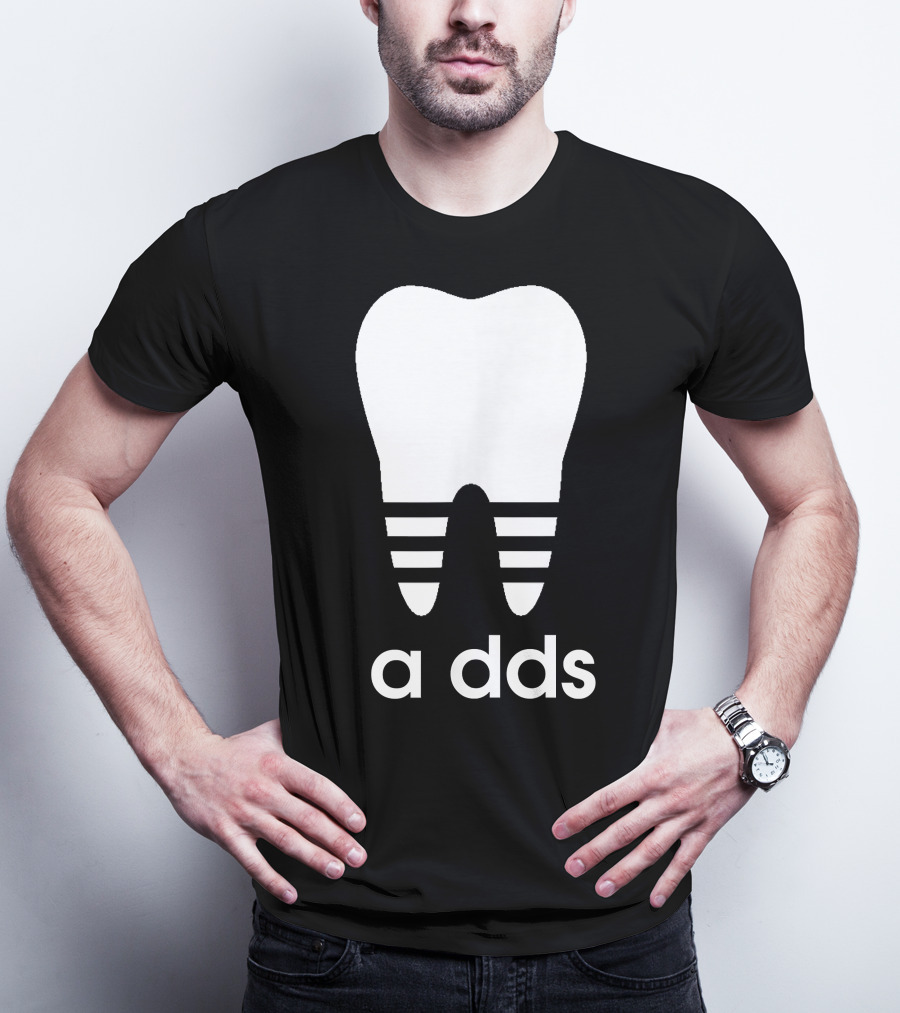 A DDS Funny Dentist Dental Student Humor Graduation Gift Tooth T-Shirt