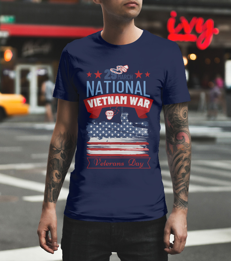 29 March National Vietnam War Veterans Day USA T-Shirt
