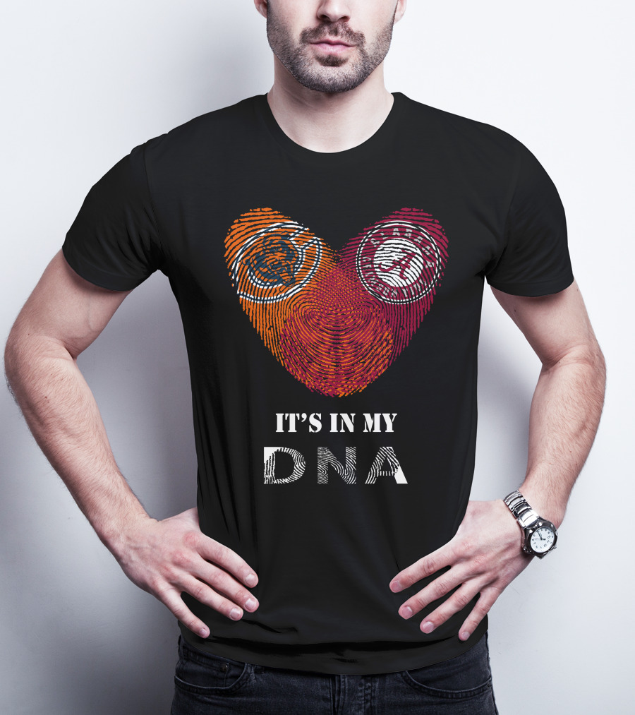 Chicago Bears Alabama Crimson Tide It's In My Dna T-Shirt