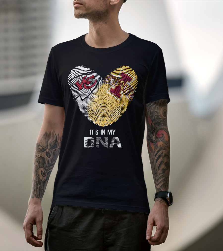 Kansas City Chiefs Iowa State It's In My DNA T-Shirt