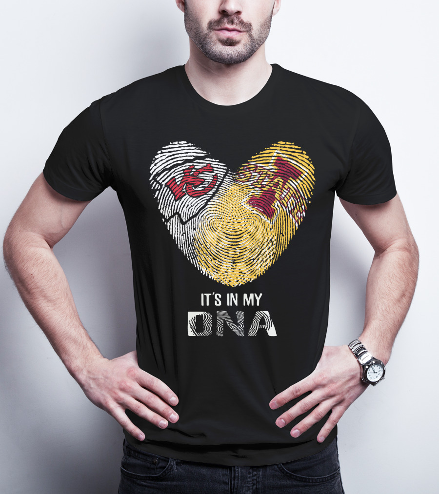 Kansas City Chiefs Iowa State It's In My DNA T-Shirt